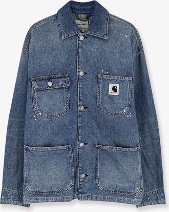 Carhartt Work in Progress OG Michigan Jacket in Blue Denim - CARHARTT WIP - gender_Woman