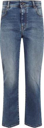 Max Mara Femme, Jeans, Bleu, Taille: 40 FR Jean Skinny Cropped Rapallo
