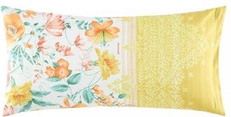 Bassetti Casablanca Kissenhülle zu Bettwäsche aus 100% Baumwollsatin in der Farbe GELB Y1, Maße: 40x80 cm - 9332172