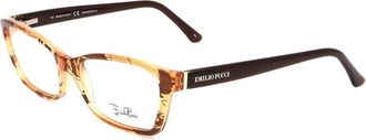 Pucci Femme, Accessoires, Brun, Taille: ONE Size Ep2715241 Lunettes