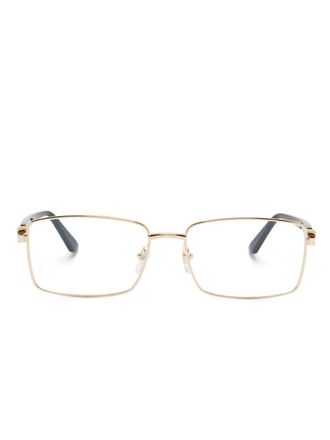 Cartier lunettes de vue &agrave; monture rectangulaire - Or