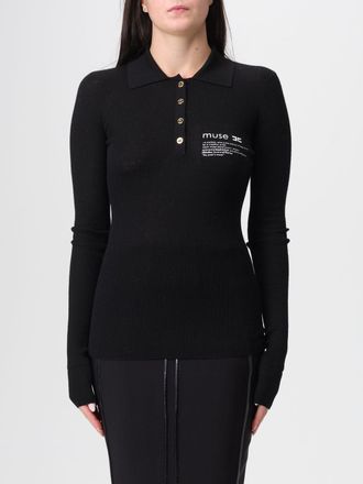 Elisabetta Franchi Polo ELISABETTA FRANCHI Femme couleur Noir