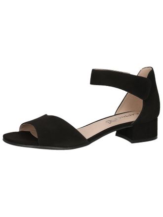 Caprice Damen 9-28212-42 Sandale mit Absatz, Black Suede, 37 EU
