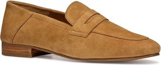 Geox Damen D MANTINEA A Loafer, Cognac, 38.5 EU