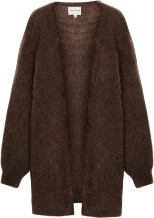 Americandreams Americandreams, Femme, Pulls, Brun, Taille: 38 FR Lee Midi Cardigan