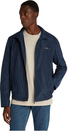 Calvin Klein Homme, Vestes, Bleu, Taille: XL Blouson Essentiel en Nylon