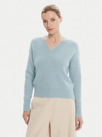 Max Mara Pullover Visista 2525366122 Himmelblau Regular Fit