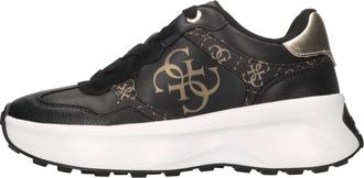 Guess Femme, Chaussures, Noir, Taille: 39 EU Luckei Baskets