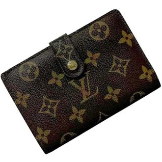 Louis Vuitton Portefeuille en Toile Pre-owned - Femme - Pre-owned - Brun - Taille: ONE Size