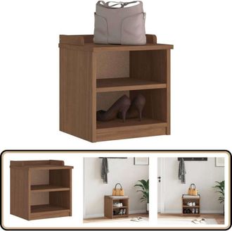 vidaXL Flurbank sandnes 45x40x50 cm Massivholz Kiefer - Vidaxl