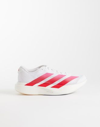 adidas adidas Running - Adizero Evo SL - Sneaker in Wei&szlig; und Rosa
