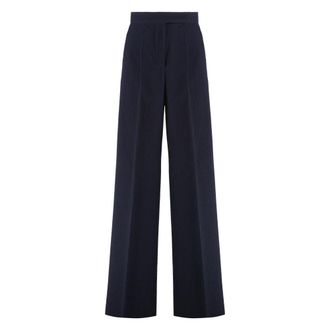 Max Mara Osol Wide-Leg Hose - - Trousers - Damen - Blau - S