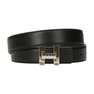 Hogan H Logo G&uuml;rtelschnalle - - Accessories - Damen - Schwarzk - 80 CM