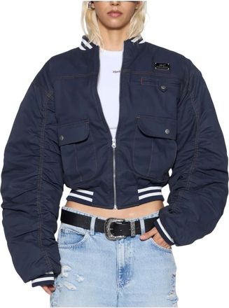 Ksubi Femme, Vestes, Bleu, Taille: 40 FR Dynasty Bomber Jacket