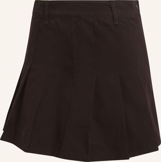 adidas Originals Adidas Originals Twill-Faltenrock braun