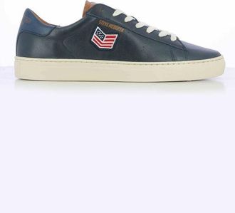 Classic Legend Motors Baskets en cuir Mac coy navy