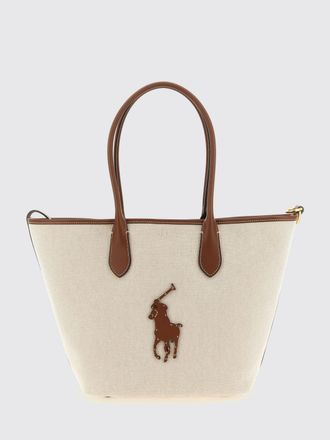 Polo Ralph Lauren Schultertasche POLO RALPH LAUREN Damen Farbe Braun
