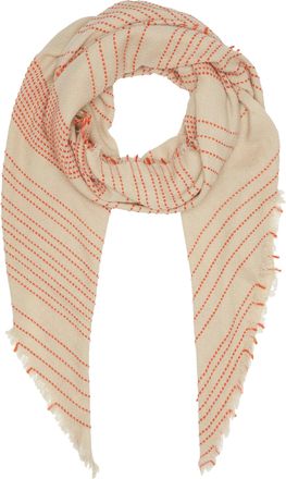s.Oliver Gestreifter Schal mit Fransen