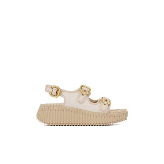 Chlo&eacute; Damen, Schuhe, Wei&szlig;, 37 EUGr&ouml;&szlig;e