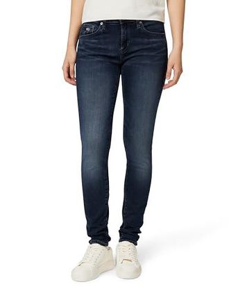 Tommy Jeans Jean MOM UHR TPR AI4185 DW0DW21389, Denim (Denim Black), 25W/30L, Denim (Noir Denim), 25 W/30 L