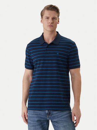 Calvin Klein Jeans Poloshirt LV04RF216G Dunkelblau Regular Fit