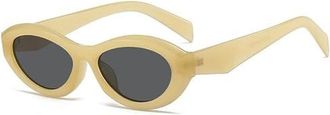 Generic Lunettes De Soleil Dext&eacute;rieur &Agrave; Petite Monture For Hommes, Conduite For Femmes, Vacances(Beige)