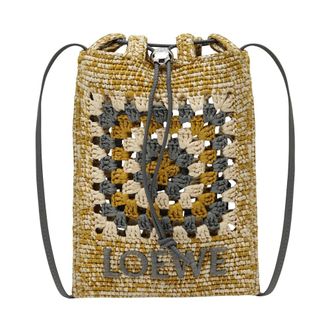 Loewe Femme, Sacs, Multicolore, Taille: ONE Size DW Pocket Patch Crochet