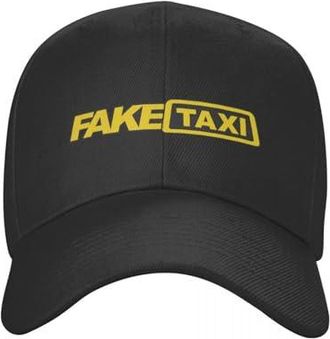 Generic Casquette de baseball personnalis&eacute;e faux taxi casquette de baseball protection solaire hommes femmes r&eacute;glable papa chapeau printemps cadeau