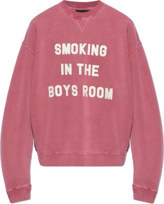 Dsquared2 Homme, Sweatshirts et sweats &agrave; capuche, Rose, Taille: XL SweaT-shirt avec patch