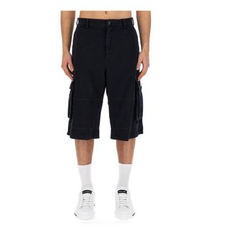 Dolce & Gabbana Homme, Shorts, Bleu, Taille: M Pantalone