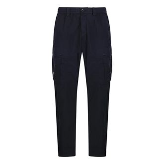 C.P. Company C.p. Company, Homme, Sport, Bleu, Taille: 4XL Pantalon Cargo 50 Fili Stretch Lens
