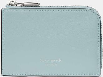 Kate Spade New York Kate Spade Mini Rei&szlig;verschluss-Kartenetui f&uuml;r Frauen in Meerblau