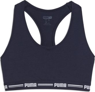 Puma Racerback-Top Damen (1er-Pack), Kleidung, Blau, 4