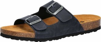 Lico Pantoffel LICO Pantolette Alvaro, Herren, Gr. 36, blau, Leder, Schuhe, Topseller