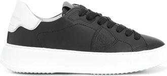 Philippe Model Femme, Chaussures, Noir, Taille: 36 EU Temple Low-Top Baskets