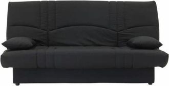 Les Tendances Dream Clic Clac Sofa schwarz mit Stauraum