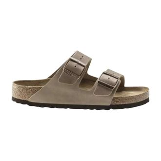 Birkenstock Arizona Soft Footbed Oiled Leather - Homme - Chaussures - Brun - Taille: 40 EU