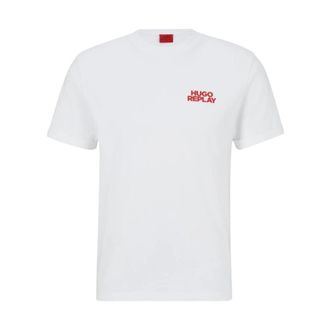 HUGO BOSS Rundhals-T-Shirt - - Tops - Herren - Wei&szlig; - M