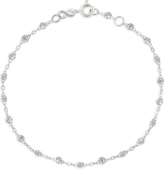 Gigi Clozeau bracelet en or blanc 18ct à perles - Argent