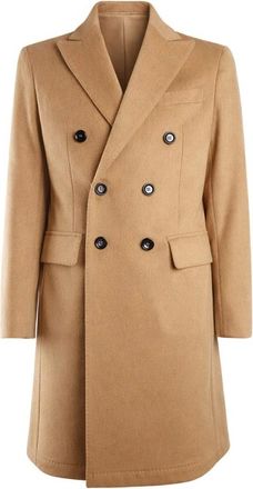 Loro Piana Homme, Manteaux, Beige, Taille: L Manteau crois&eacute;