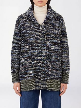 Missoni Cardigan aus Wollmischung mit abstraktem Muster und Schalkragen