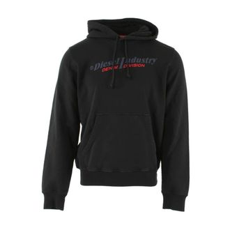 Diesel Herren, Sweatshirts & Hoodies, Blau, LGr&ouml;&szlig;e