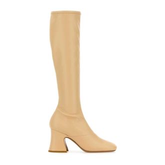 Chlo&eacute; Femme, Chaussures, Beige, Taille: 37 1/2 EU Janis Heeled Bottes