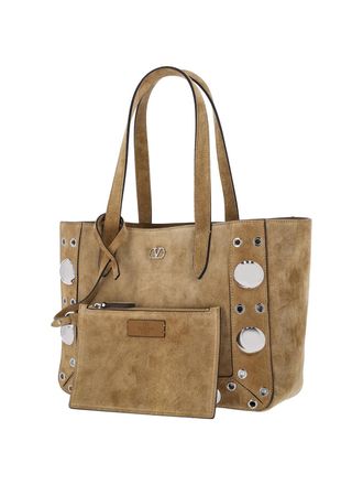 Valentino Garavani Womens Bags Beige Leather