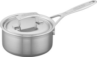 Demeyere Demeyere Industry 5 Stieltopf mit Deckel 16 cm; 1,5Liter; 18/10 Edelstahl, Silber