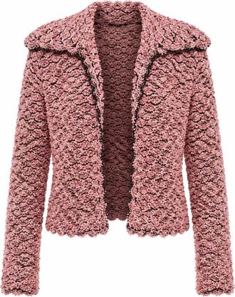 Dolce & Gabbana Sportjacke - - Knitwear - Damen - Rosa - S