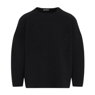 Fear of God Homme, Pulls, Noir, Taille: L Pull Col Droit Ottoman