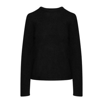 Selected Lulu New Ls Knit O-Neck - - Knitwear - Damen - Schwarzk - XS