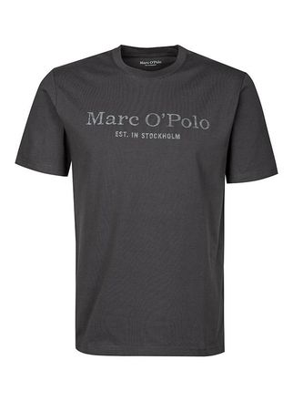 Marc O'Polo Herren T-Shirt grau Baumwolle