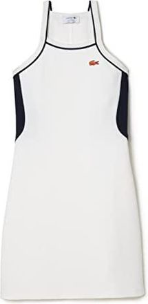 Lacoste Robe femme-EF5626-00, Blanc, 36